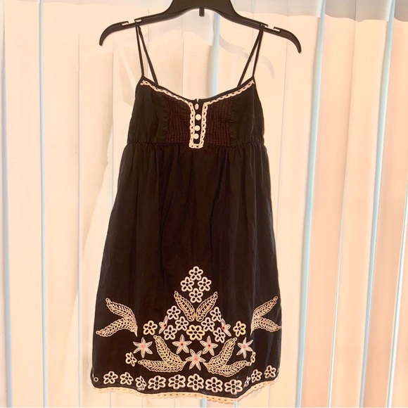 Charlotte Russe | Dresses | Charlotte Russe Black Mini Dress With White ...
